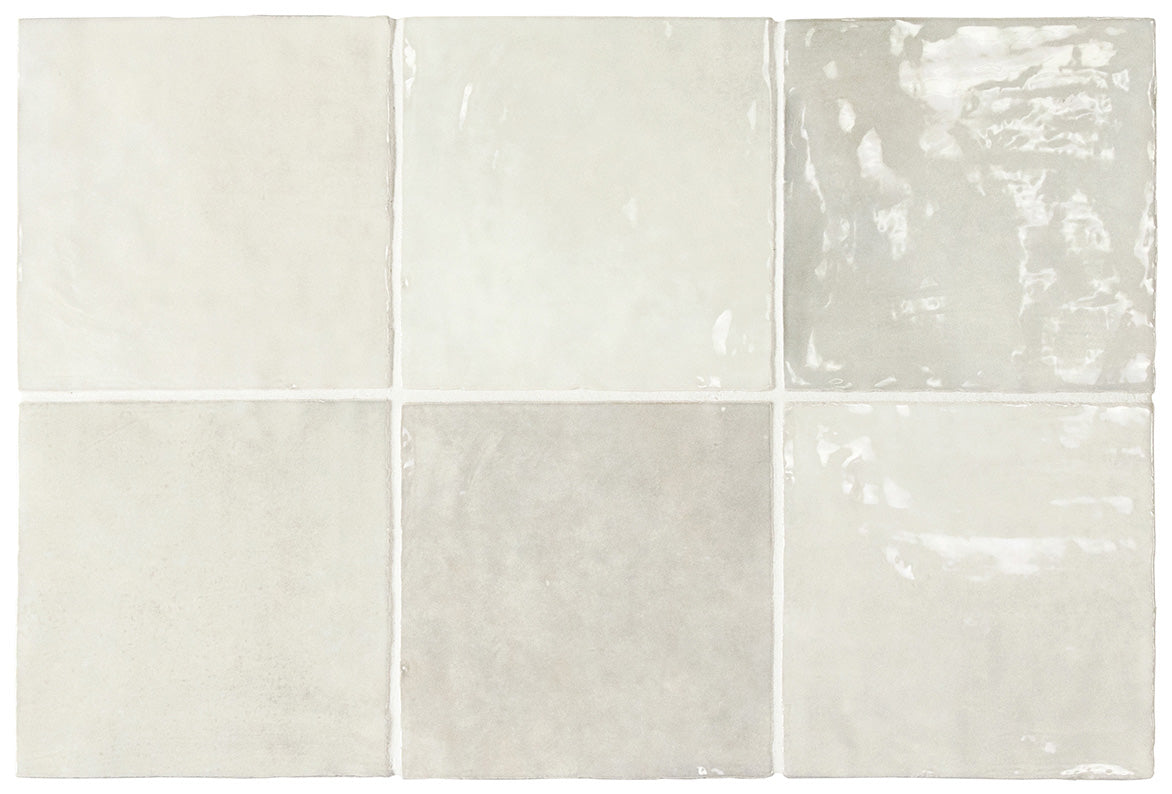 La Riviera Vert Gloss Wall Tile 132x132mm (1.00m2 box) — Jules Baxter