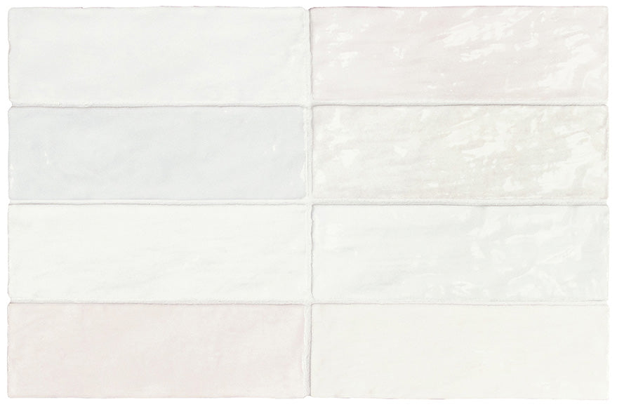 La Riviera Melange Gloss Wall Tile 65x200mm (0.50m2 box) — Jules Baxter