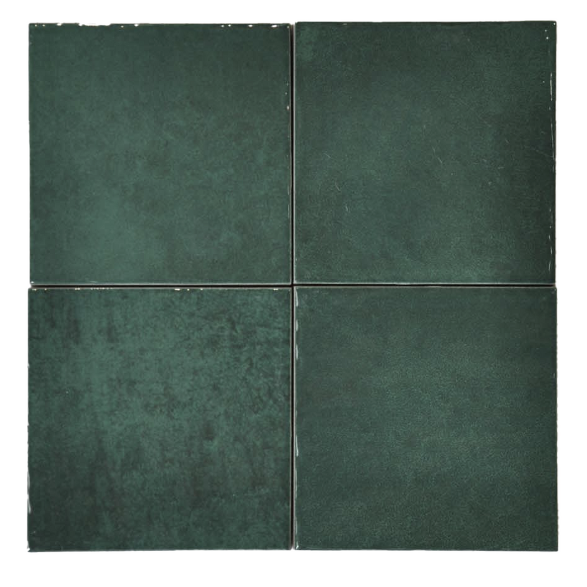 Clay Emerald 100x100mm Gloss Finish Wall Tile (0.68m2 box) — Jules Baxter