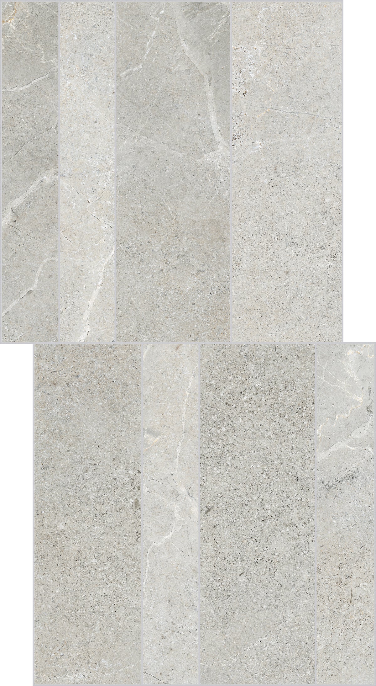 Noble Stone Muretto Grey 300x600mm Matt Wall Tile (1.08m2 per box ...