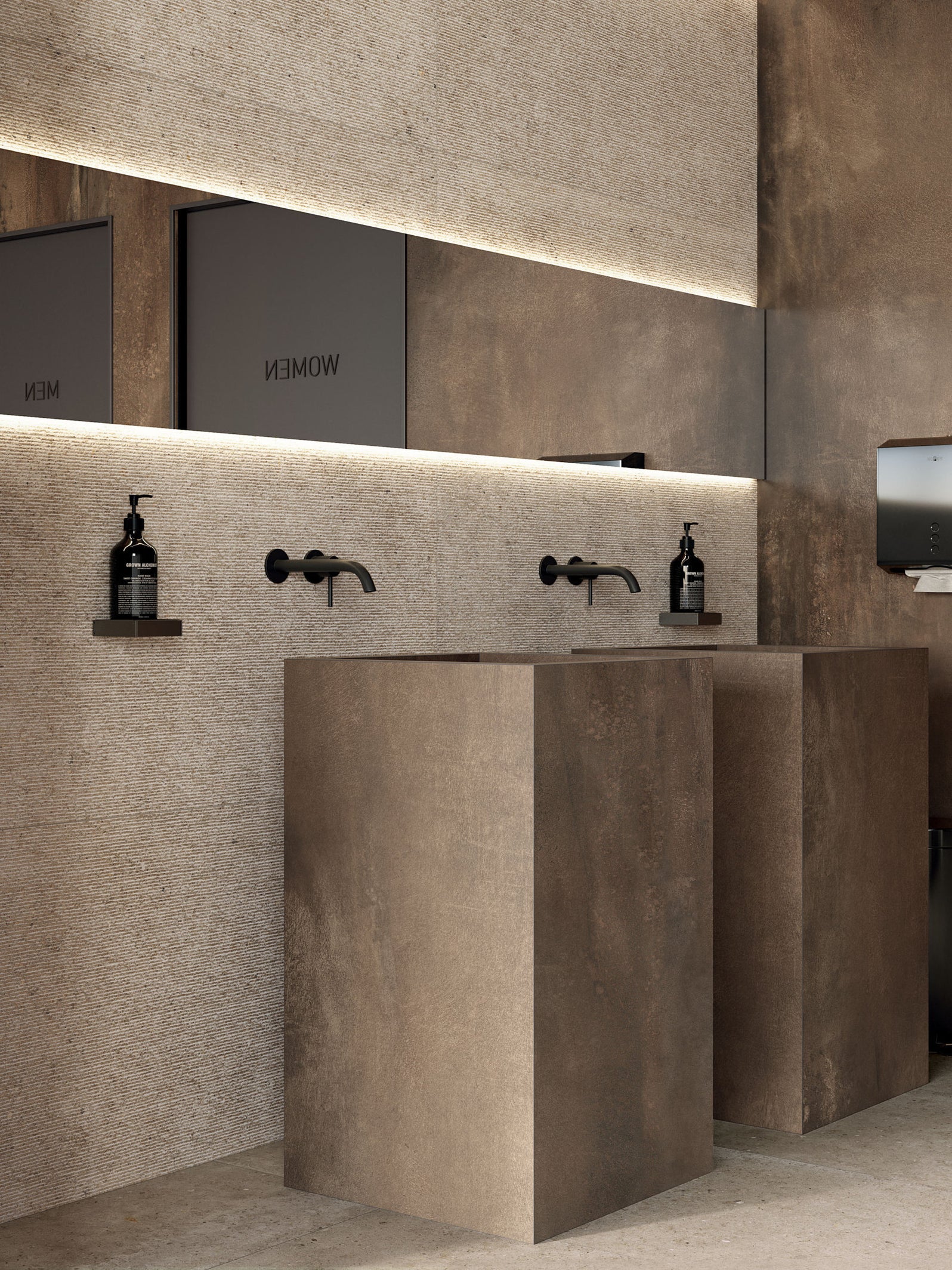 Poetry Stone Carving Ecru Matte 600x1200mm Wall Tile (1.44m2 per box ...