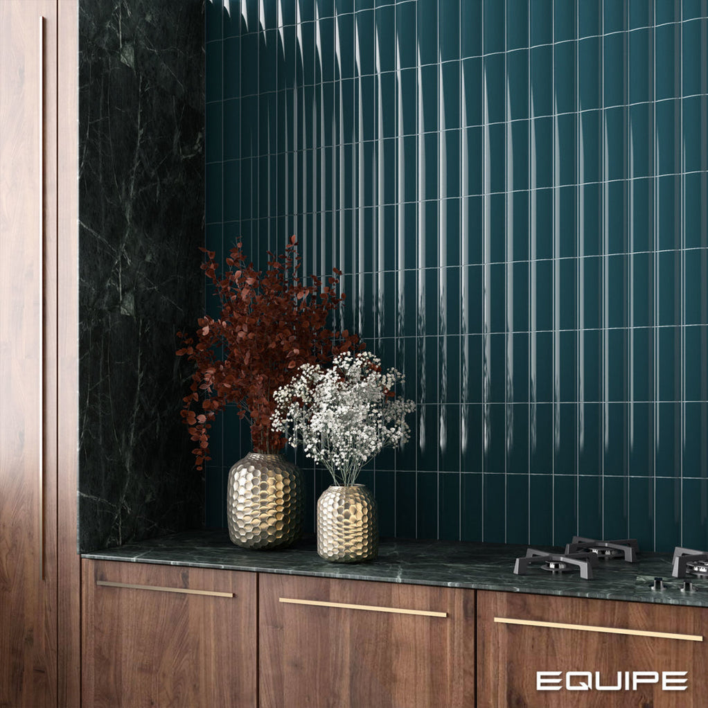 Vibe Out Naval Matt 65x200mm Wall Tile (0.50m2 box) — Jules Baxter