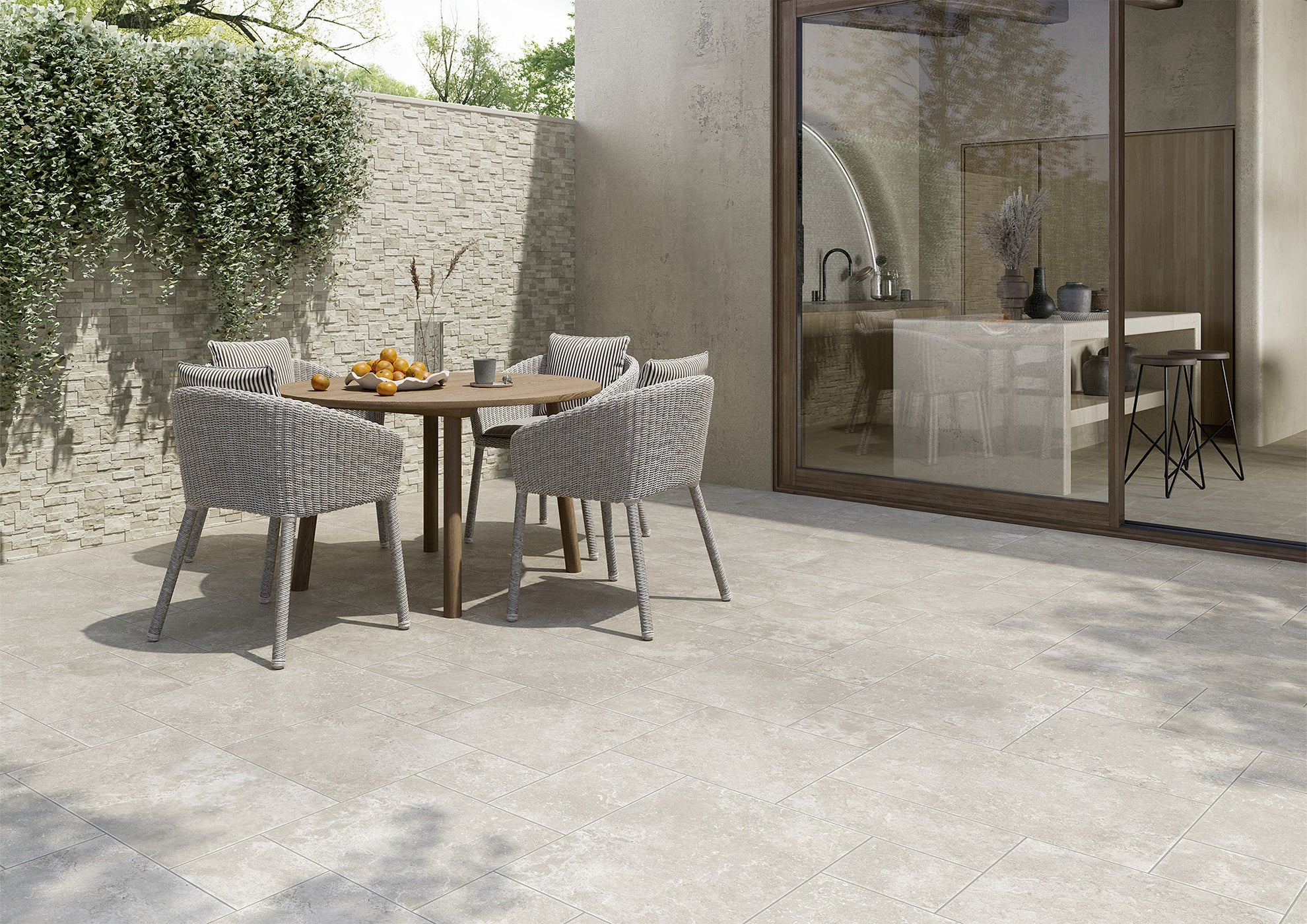 Chianca Ostuni Bianco 600x1200mm Matt Floor/Wall Tile (1.44m2 per box ...