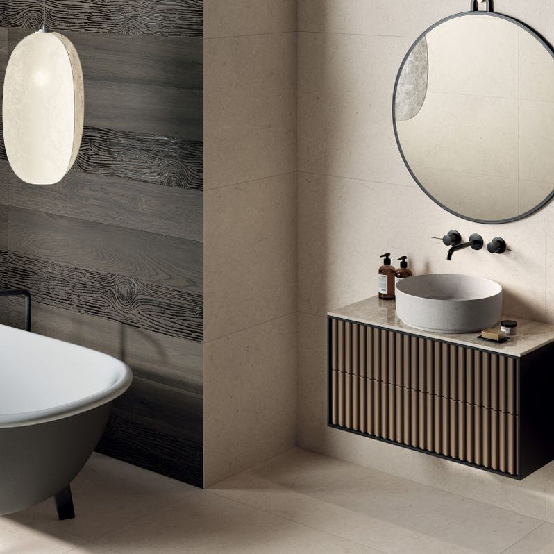 Poetry Stone Trani Beige 600x600mm Matte Floor/Wall Tile (1.08m2 box ...