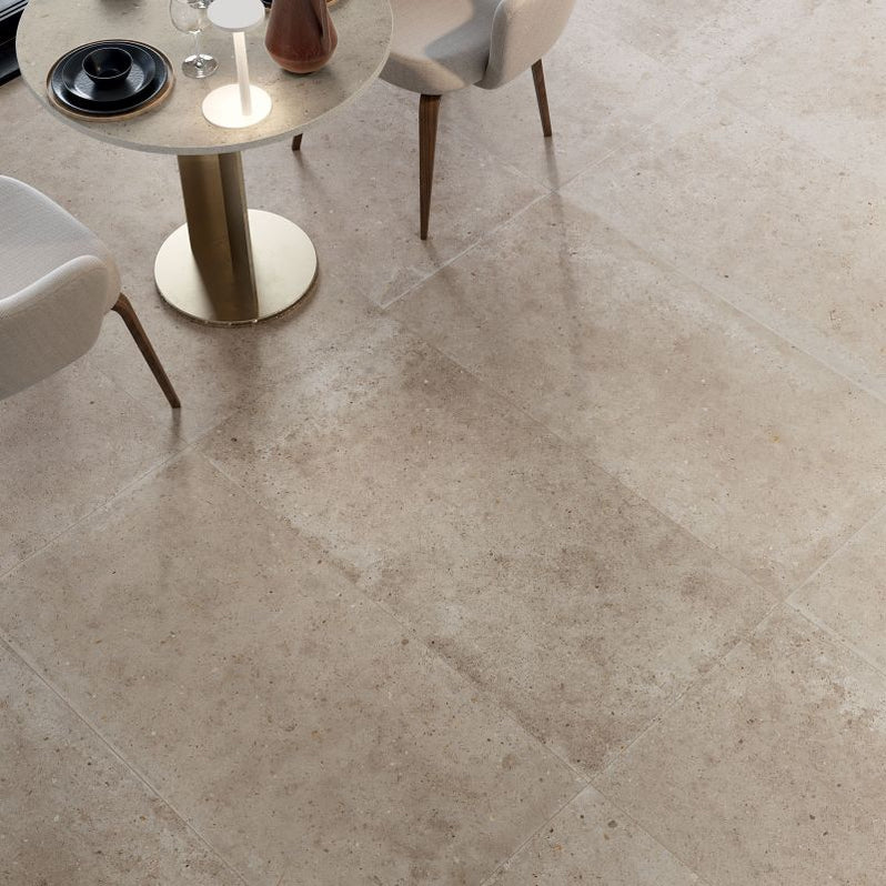 Poetry Stone Pirenei Ecru 600x600mm Matte Floor/Wall Tile (1.08m2 box ...