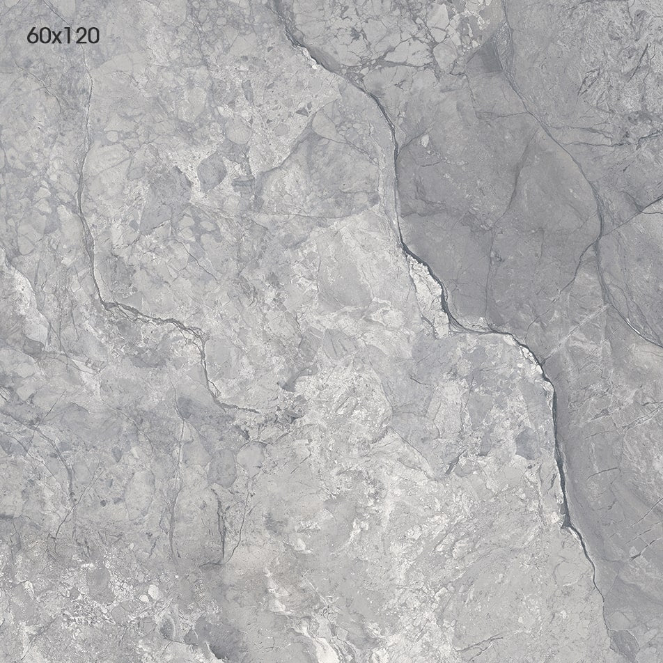 Angel Heart Charcoal 600x1200mm Natural Floor/Wall Tile (1.44m2 Per Bo ...
