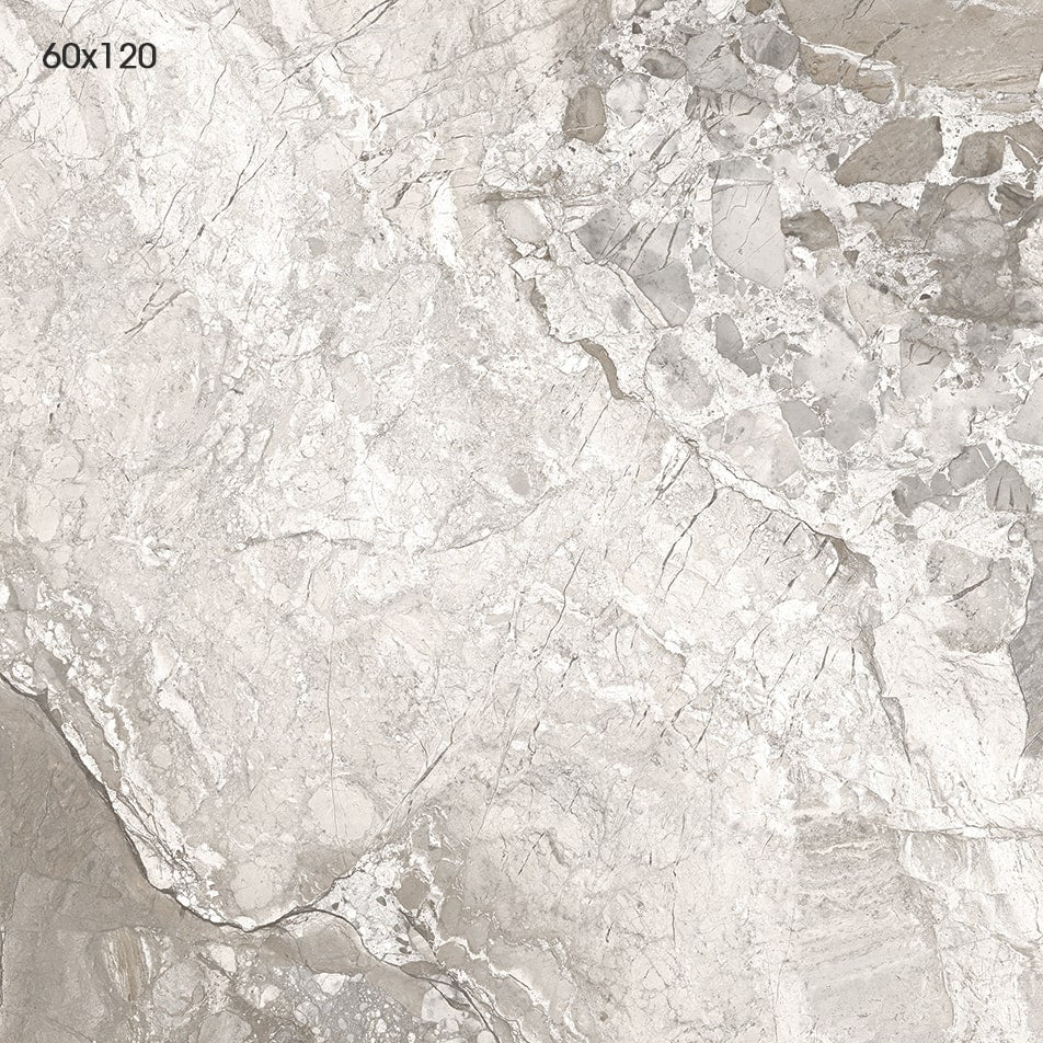 Angel Heart Grey 600x1200mm Natural Floor/Wall Tile (1.44m2 Per Box ...