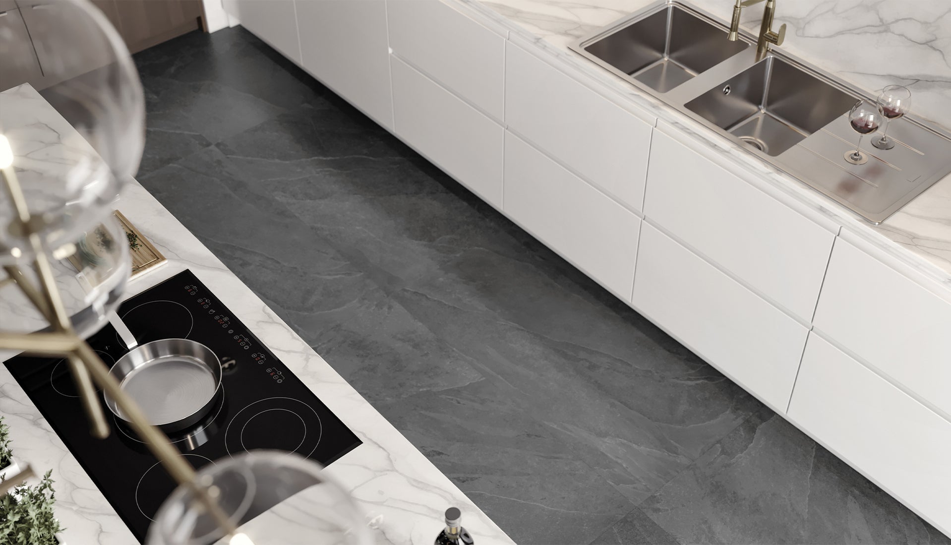 Nord Carbon 600x1200mm Matte Floor/Wall Tile (1.43m2 per box) — Jules ...